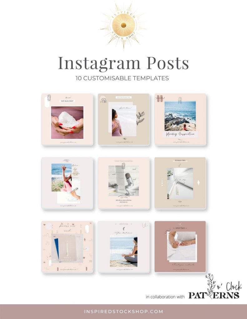 Canva Templates - Inspired Stock Shop