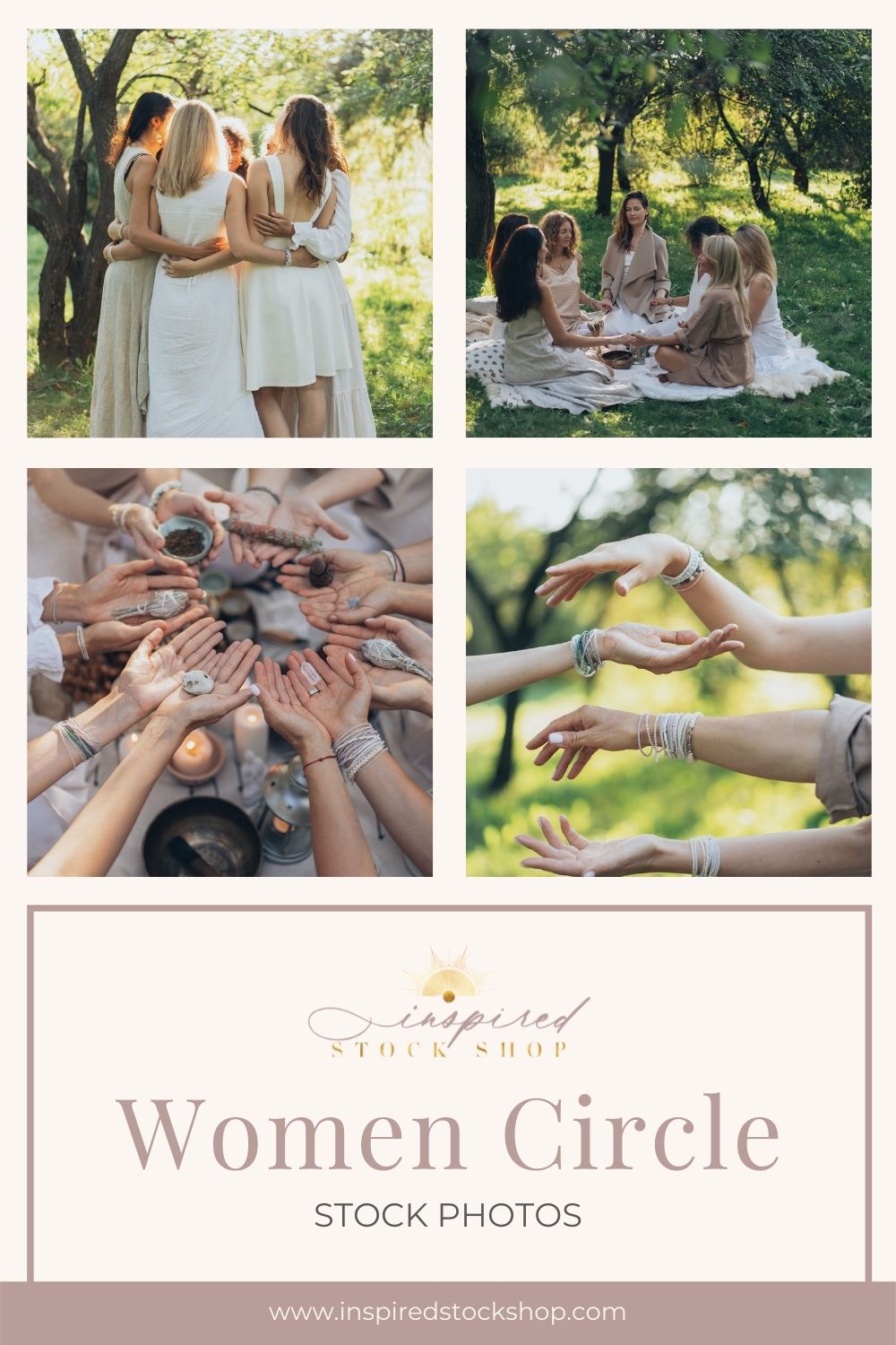 Sisterhood Women Circle Stock Photos - Inspired Stock Shop