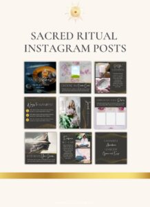 Sacred Ritual Templates - Inspired Stock Shop