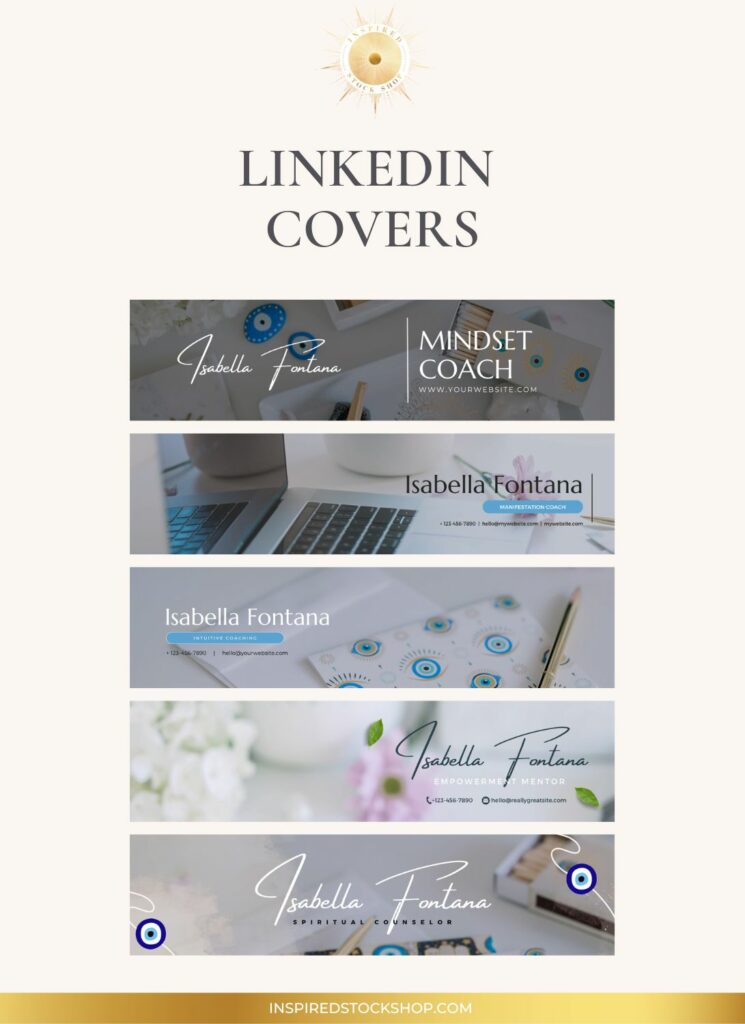 LinkedIn Covers - Inspired Stock Shop